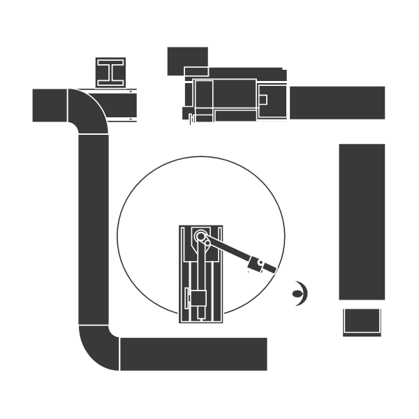 Visio Shapes Plant Layout Stencils for Visio 2013 or newer Software